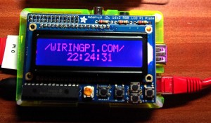 Adafruit RGB LCD Plate with WiringPi | Gordons Projects