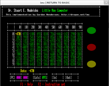 LMC - The Little Man Computer on the Raspberry Pi | Gordons Projects